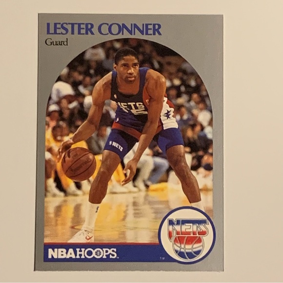 NBA HOOPS | Toys | 99 Nba Hoops New Jersey Nets Lester Conner 195 ...